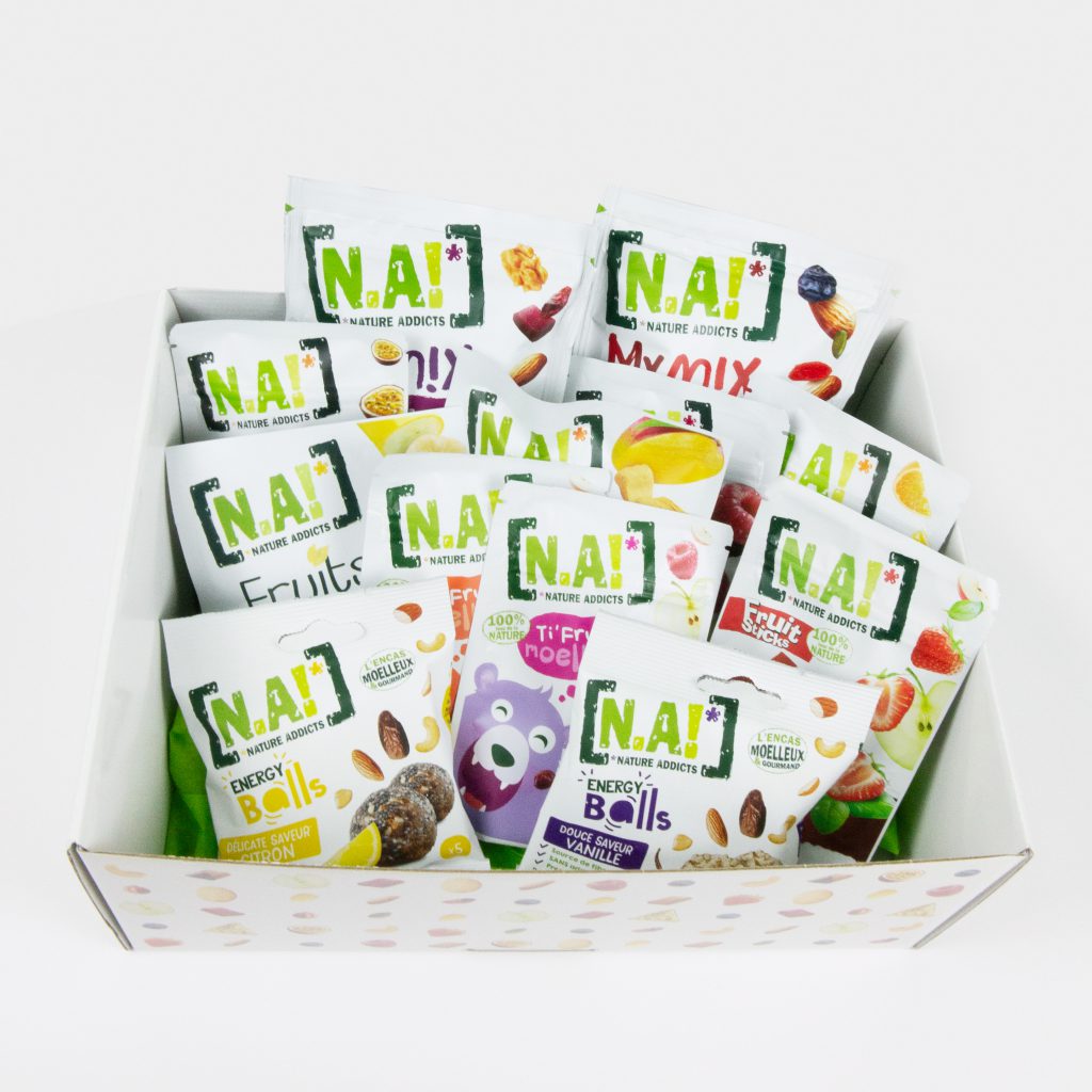 Box Sucrée Nature Addicts : 19 encas naturels et savoureux
