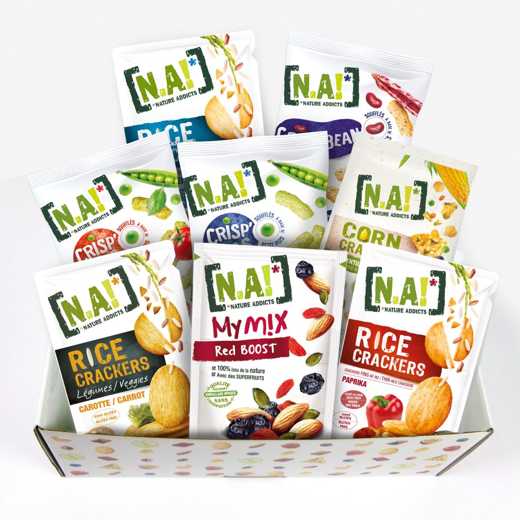 Box Savoury Snacking Nature Addicts : 14 salty snacks just for you